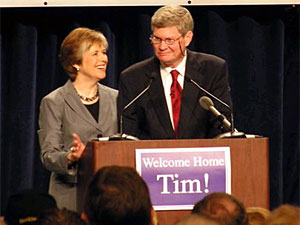 Sen. Tim Johnson: It's been a long road home | Minnesota Public Radio News