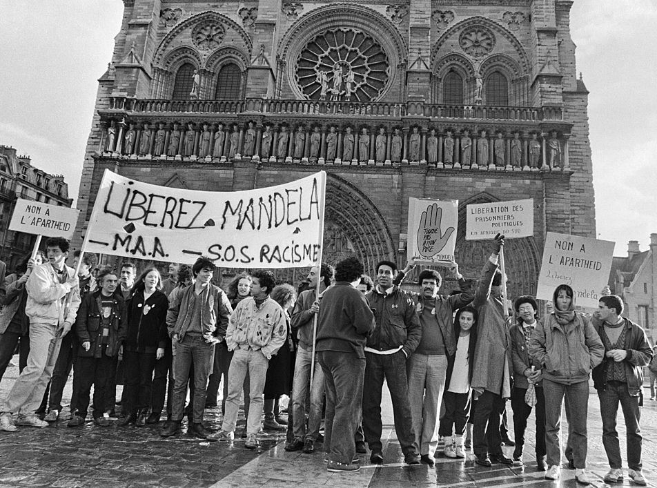 Nelson Mandela Protest